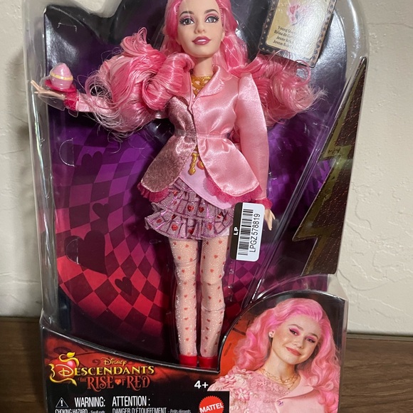 Disney | Toys | Disney Descendants Doll With Pink Hair And Outfit ...